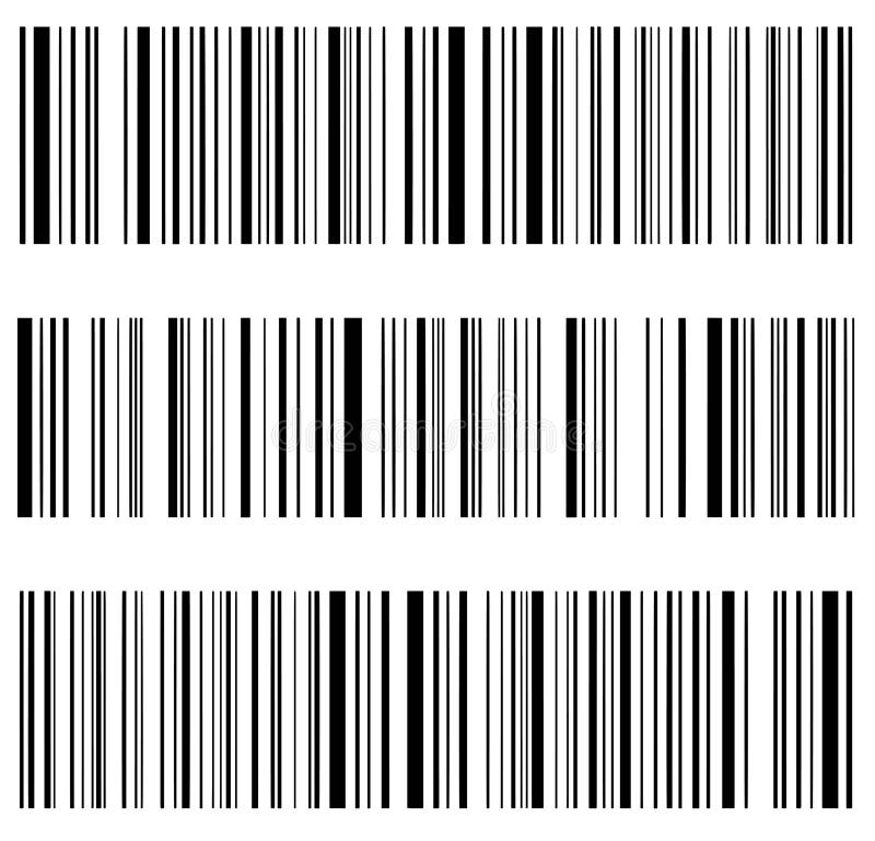Realistic barcode stock illustration. Illustration of logotype - 364759797