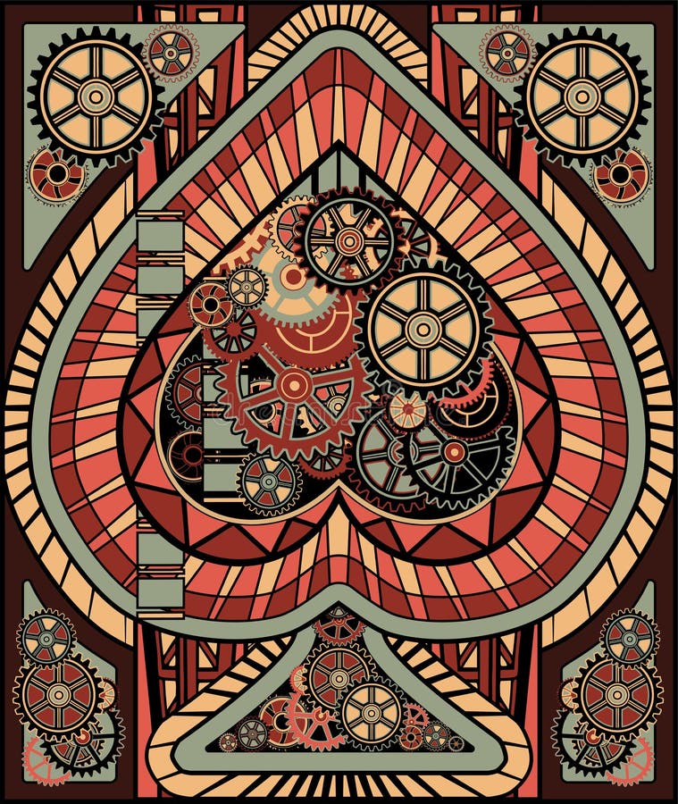 Spade poker banner stock vector. Illustration of card - 41800918