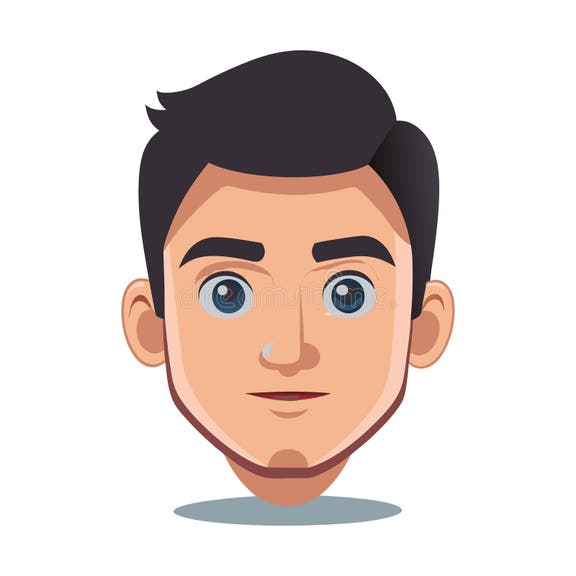 Realistic Neutral Face Emoji. Vector-style Neutral Expression Emoji ...