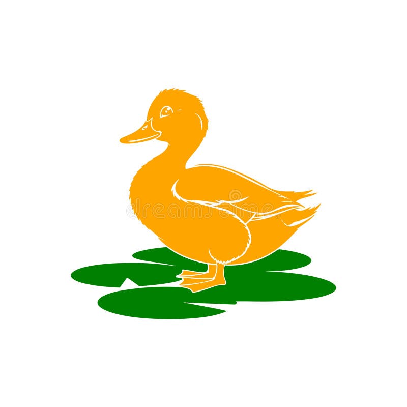 Professional Duck Silhouette Vector Image Stock Vector - Illustration ...