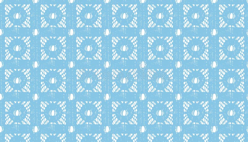 Pale Blue Lattice Lace Mesh Featuring Circular Designs in the Grid ...
