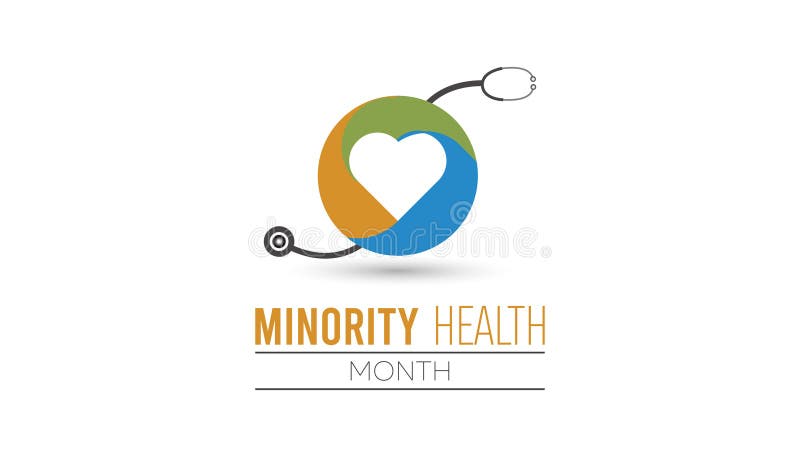 April is National Minority Health Month. Stock Vector - Illustration of ...