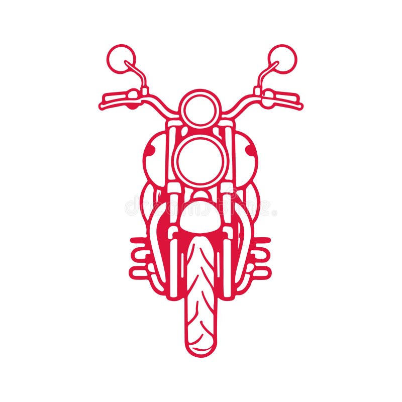 Chopper Motorcycle Silhouette Vector Art Stock Vector - Illustration of ...