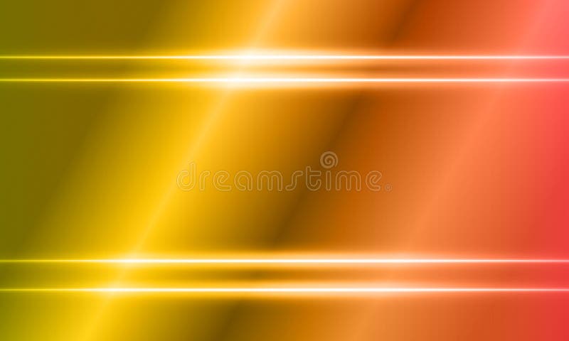 Bright Light Horizontal Lens Flares on Colorful Background. Luminous ...