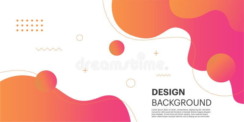 Background Design Pink, Orange Color Theme in Vector Eps 10 Stock ...