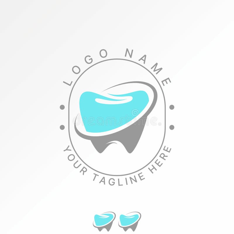 Medical Dental Tooth Leaf Nature Smile Cut Swoosh Icon Teeth Whitening ...