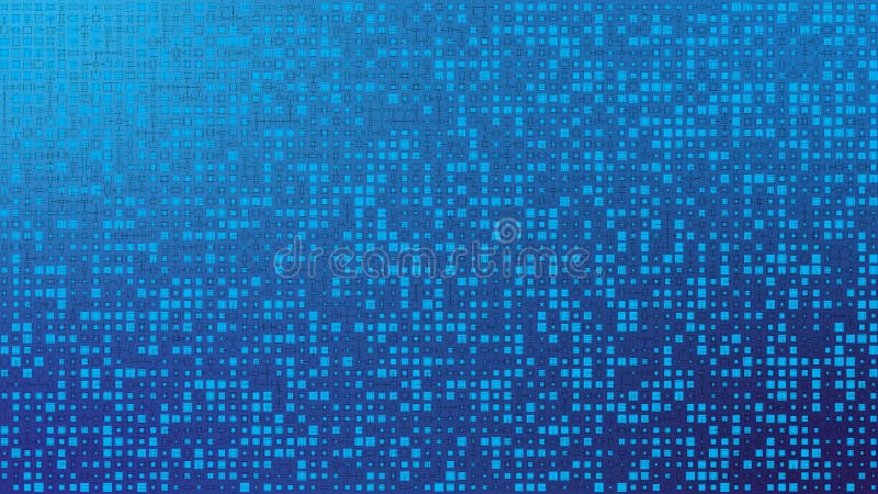 Blue Tech Background. Digital Design Print Stock Illustration ...