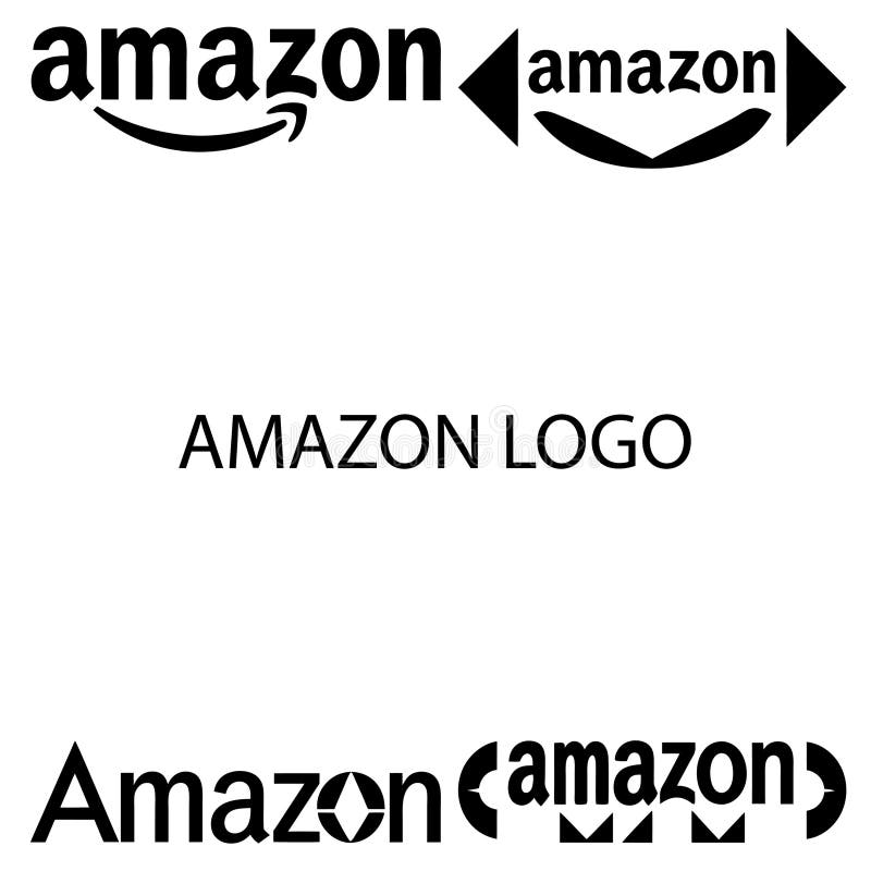 3d Rendering of Beautiful and Realistic Amazon Logo Stock Vector ...