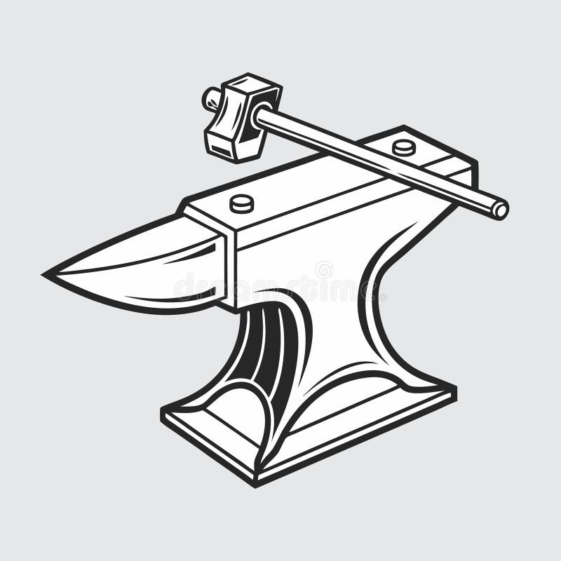 Anvil Sketch Stock Illustrations – 251 Anvil Sketch Stock Illustrations ...