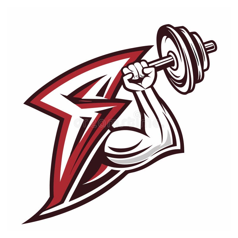 Gym Logo Displaying a Modern Design Illustrator Vector Stock Vector ...