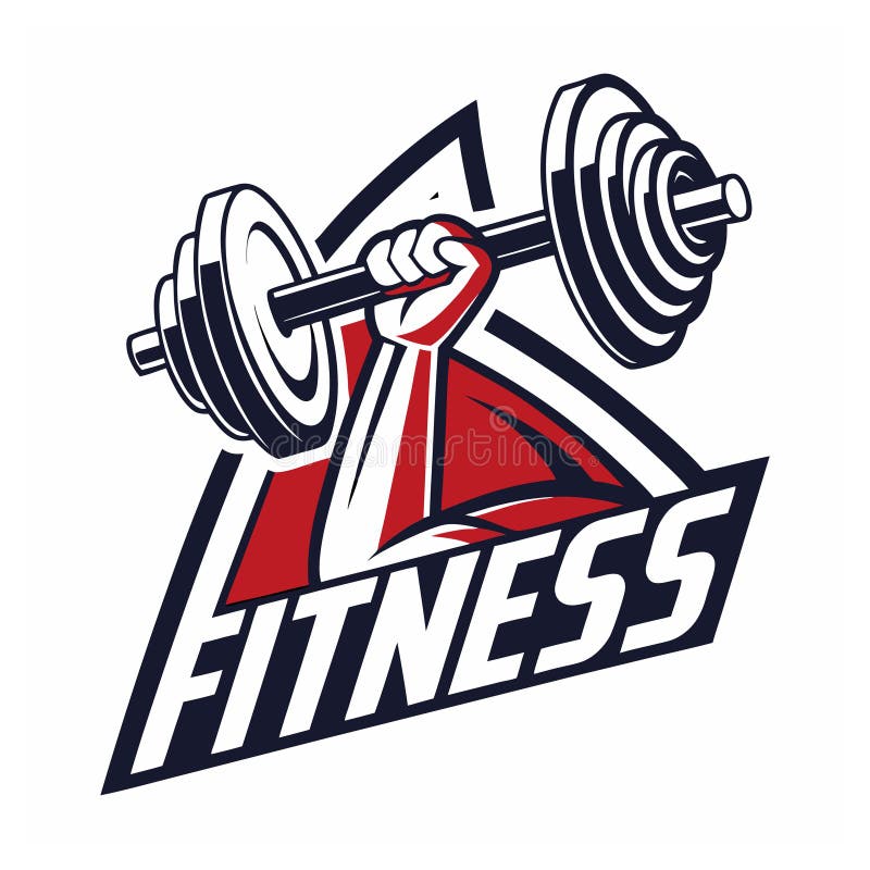 Gym Logo Displaying a Modern Design Illustrator Vector Stock Vector ...