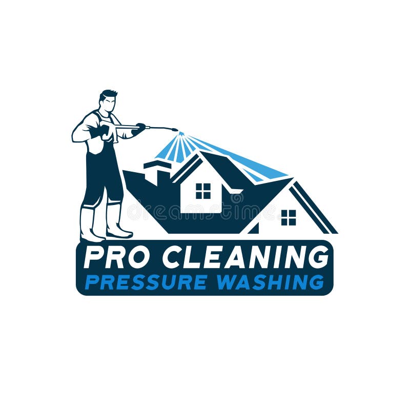 Wash Pressure Home Logo Template Stock Illustration - Illustration of ...
