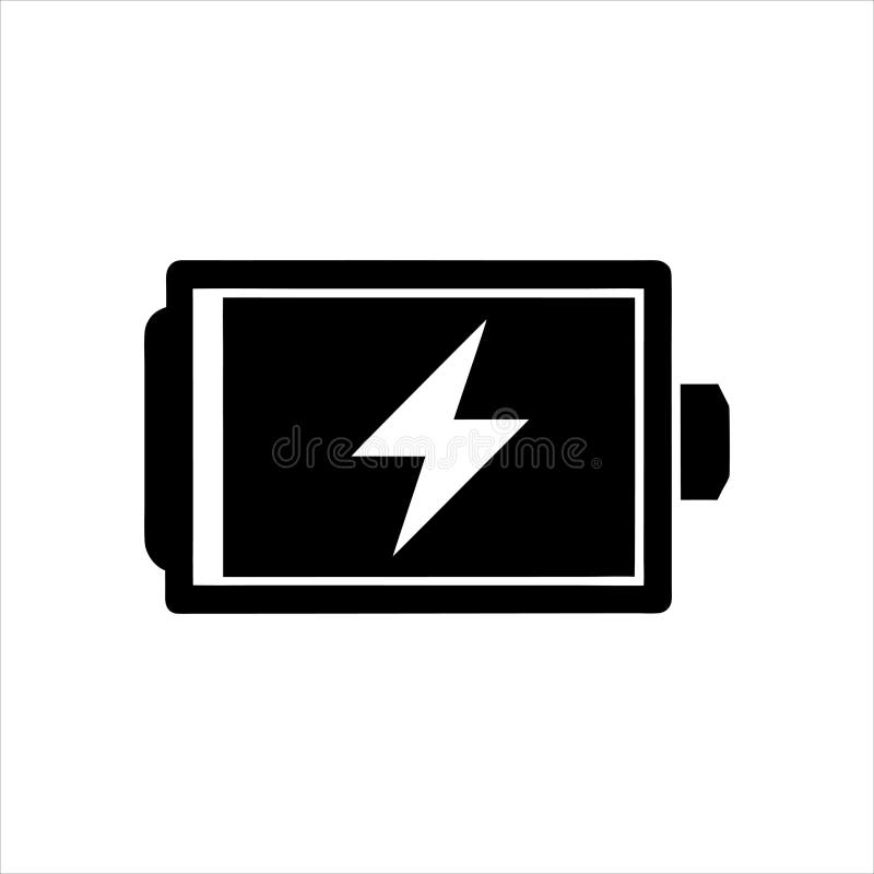 Electric Power Charging Indicator Motion Graphic Design Stock Vector ...