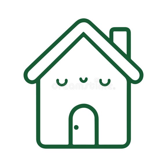 Hand-Drawn Home Icon Design Stock Vector - Illustration of artistic ...