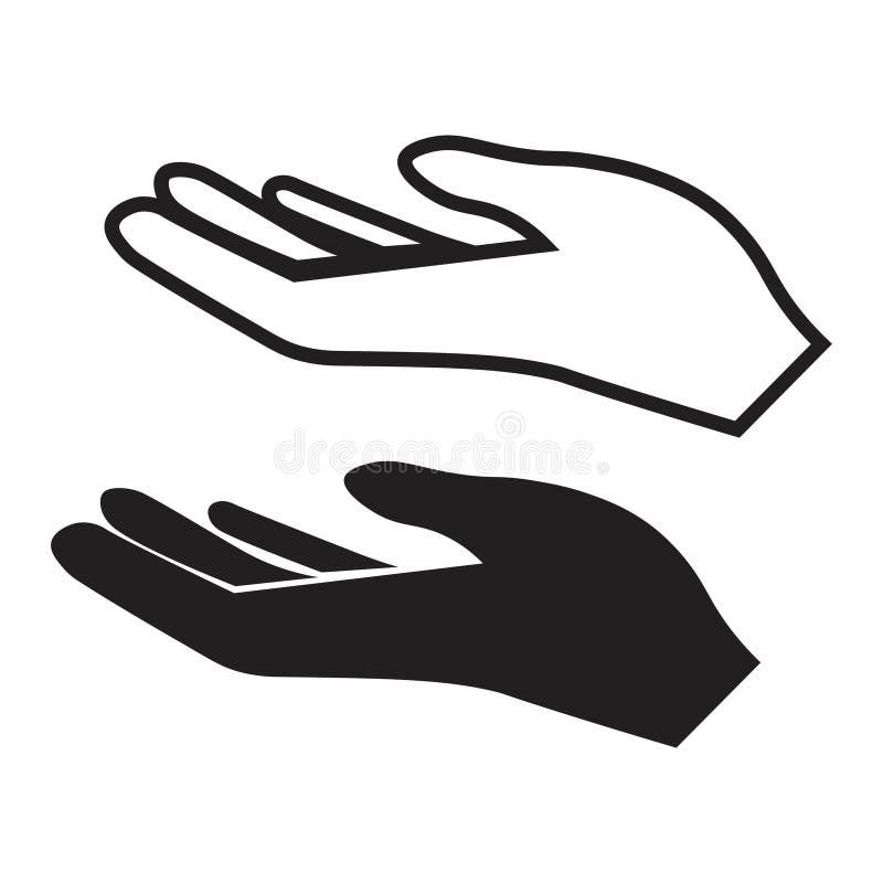 Outstretched Hand Stock Illustrations – 5,315 Outstretched Hand Stock ...