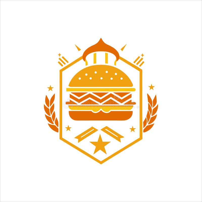 Sigil of the Golden Burger Vector Illustration Stock Illustration ...