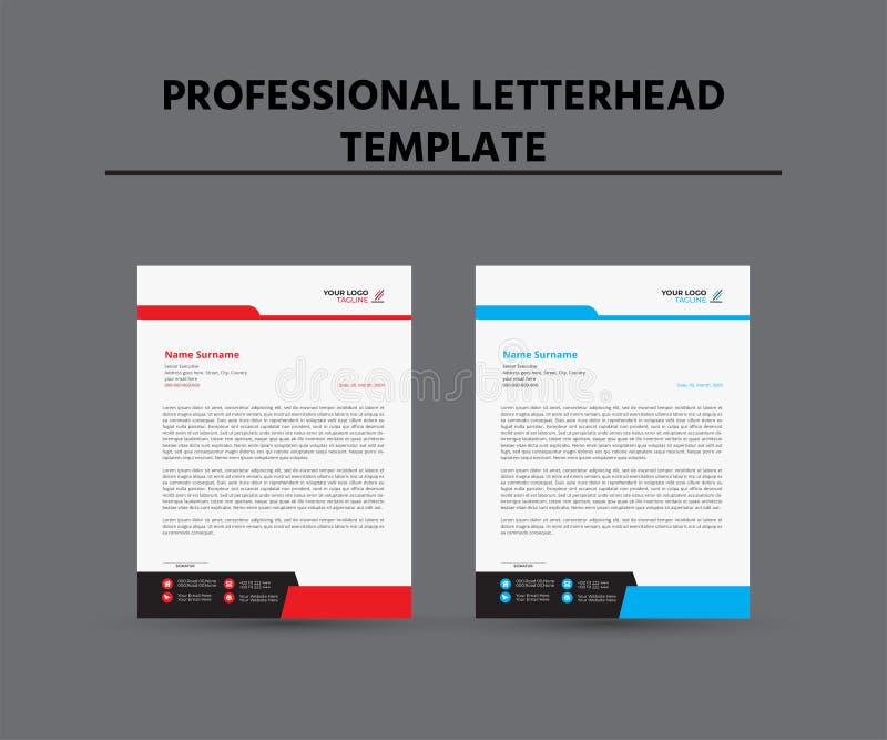 Innovative Letterhead Designs Merging Functionality and Style for ...