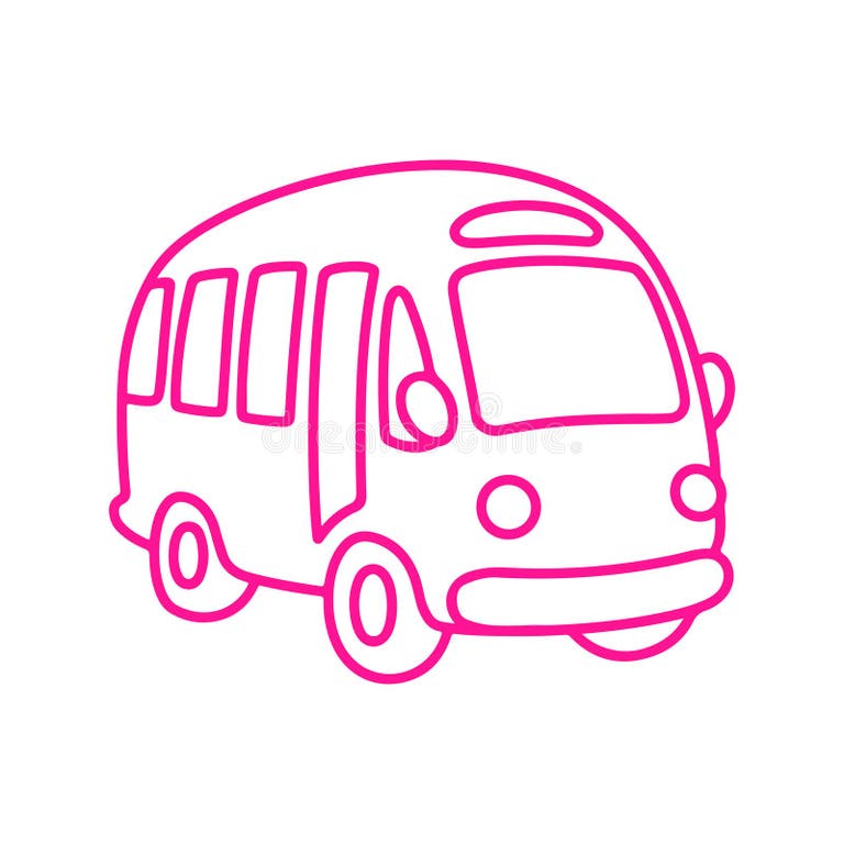 Modern Bus Silhouette Vector Stock Vector - Illustration of vector ...