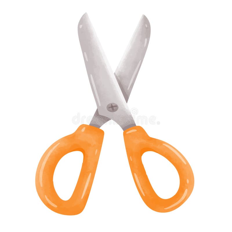 Scissors Clip Art, Scissor Clip Art , Scissors Vector Image, Hand Drawn ...