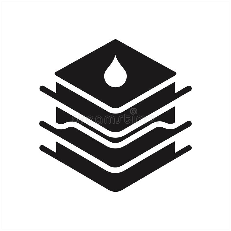 Moisture-Wicking Fabric Layers Icon Vector Stock Illustration ...
