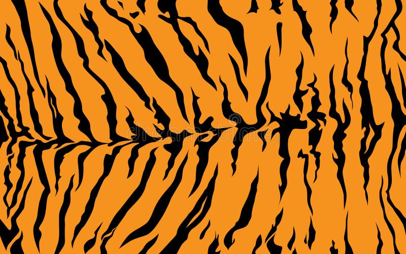 Print Stripe Animals Jungle Tiger Fur Texture Pattern Seamless ...