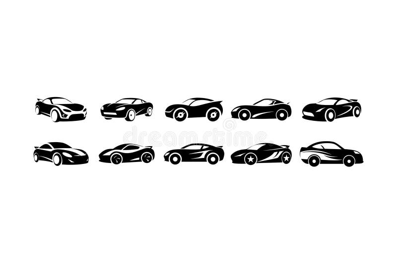 Dynamic Automotive Car Logo Vector for Performance Brands Stock Vector ...