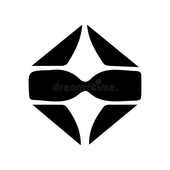 Geometric Pattern Icon Logo Shape. Stock Illustration - Illustration of ...
