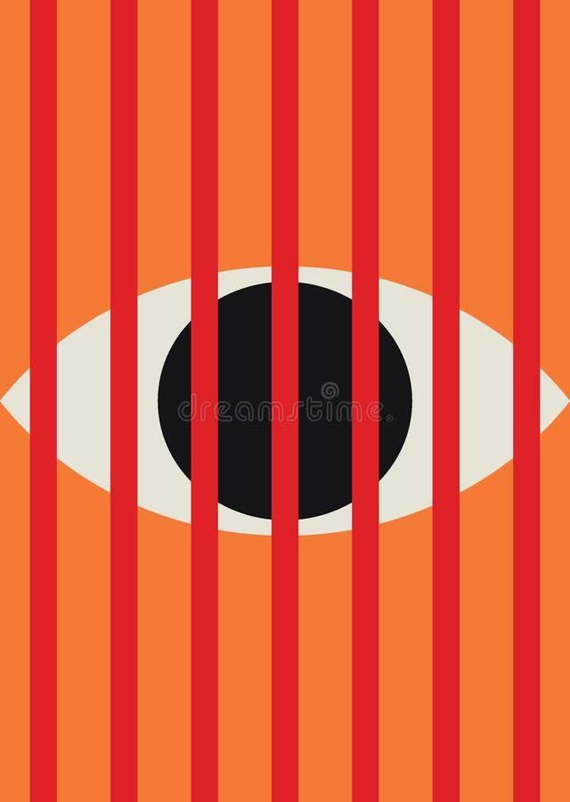 Illustration Art Eye Line Strip Stock Vector - Illustration of minimal ...