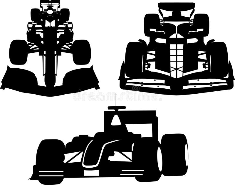 Formula 1 Cars, Motorsport, F1 Car, Racing Cars Stock Vector ...