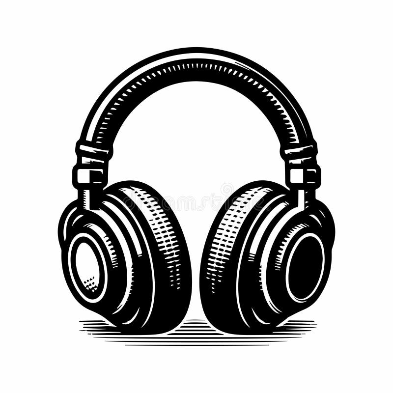 Headphones Drawing Simple