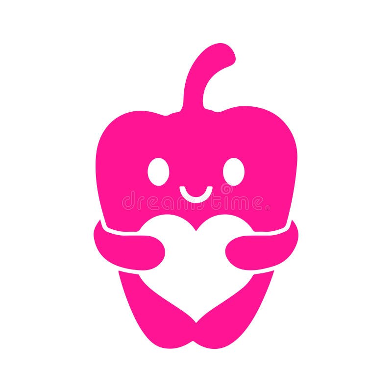 Fresh Produce Bell Pepper Vector Stock Vector - Illustration of healthy ...