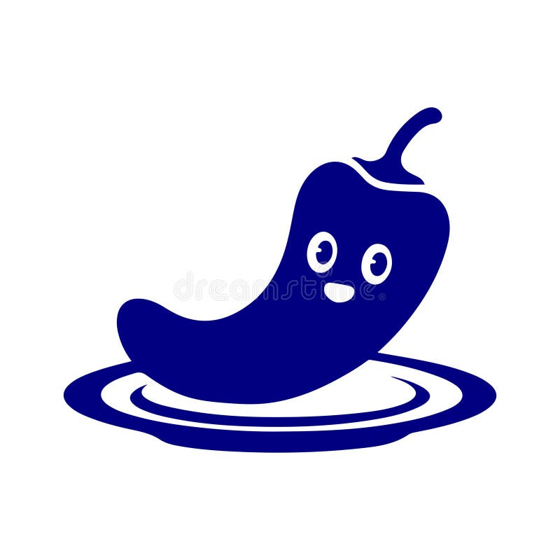 Cute Chili Pepper Cartoon Vector Stock Vector - Illustration of ...