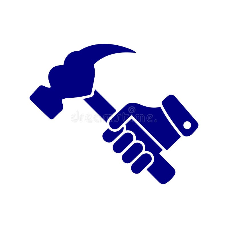 Creative Hammer Vector Design Element Stock Illustration - Illustration ...