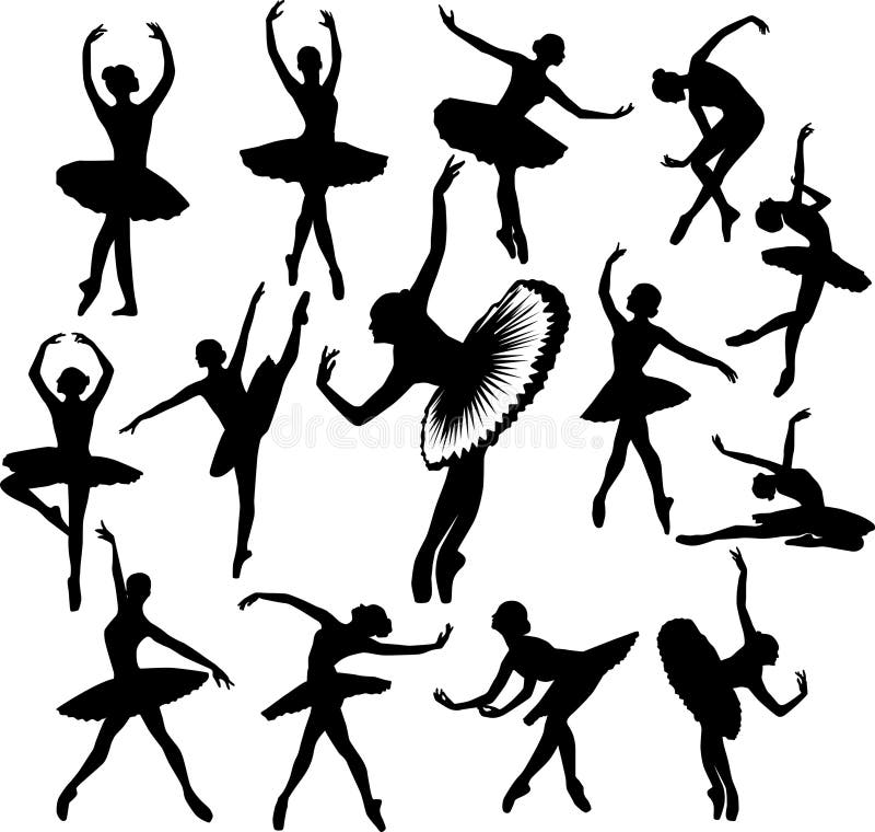 Female Ballet Dancer, Ballerina Girl, Ballet Dancer Stock Vector ...