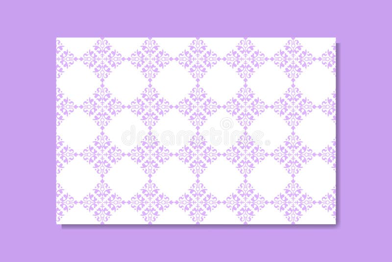 Purple Abstract Floral Seamless Pattern, Luxury Pattern Theme for ...