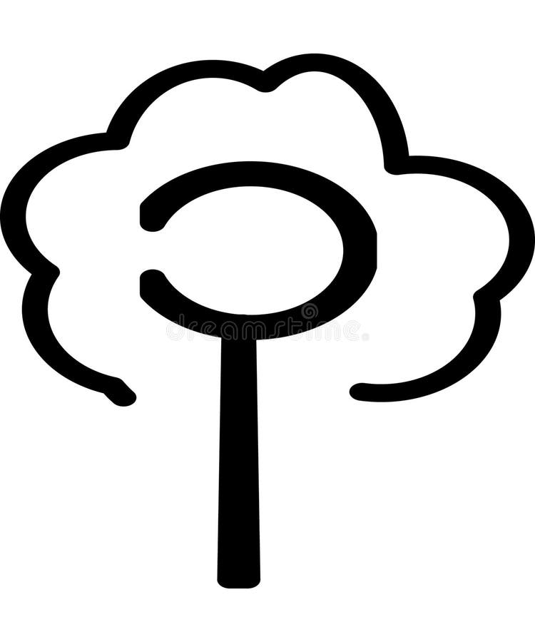 COUL COMPUTING ICON stock illustration. Illustration of cartoon - 375517531