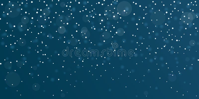 Snowflakes Rain Fall Background for Christmas Festival Element Stock ...