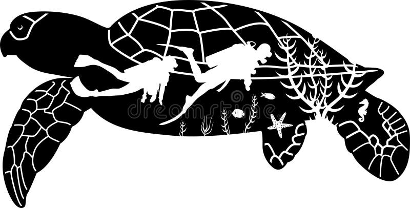Turtle Scuba Diver, Scuba Diving, Underwater, Ocean Life, Sea Animal ...