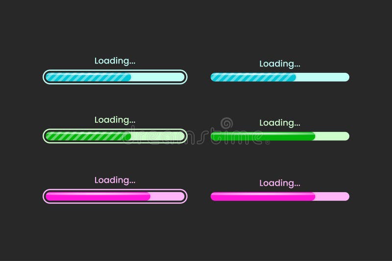 Loading Progresses Stock Illustrations – 12 Loading Progresses Stock ...
