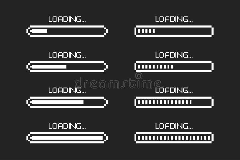 Pixelated Segments Stock Illustrations – 16 Pixelated Segments Stock ...