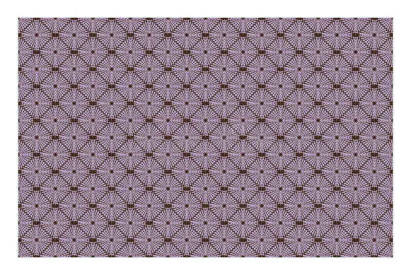 Set of Symmetrical Components in a Continuous Pattern for Décor. Stock ...