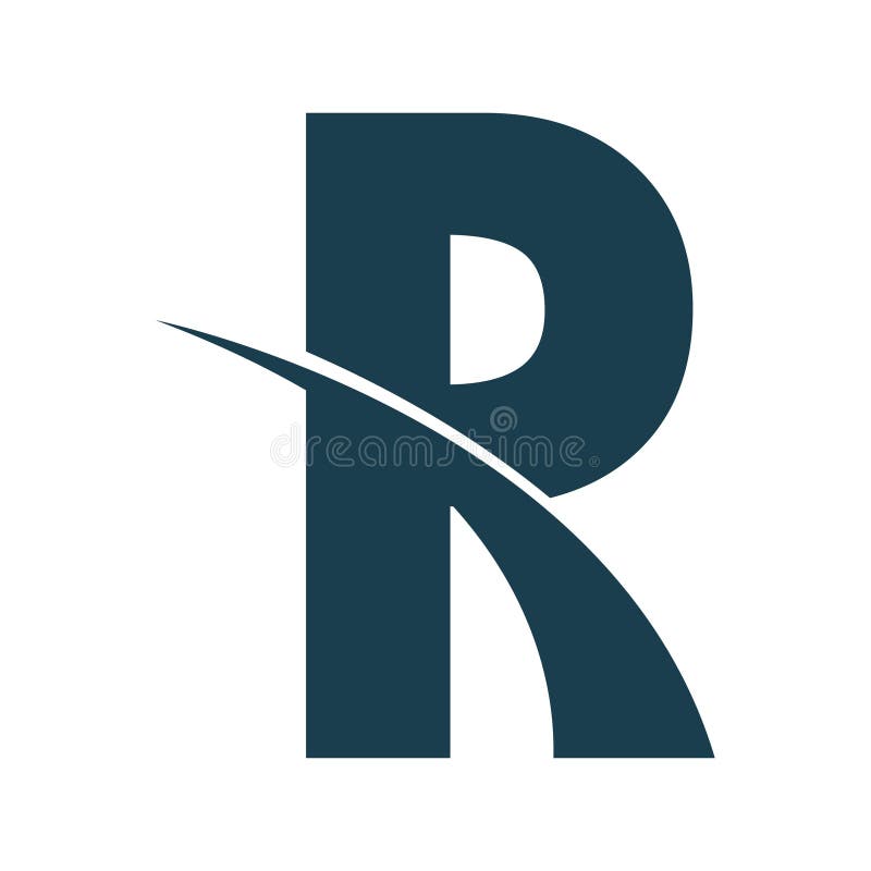 Modern Letter R Logo Design Concept Stock Vector - Illustration of ...