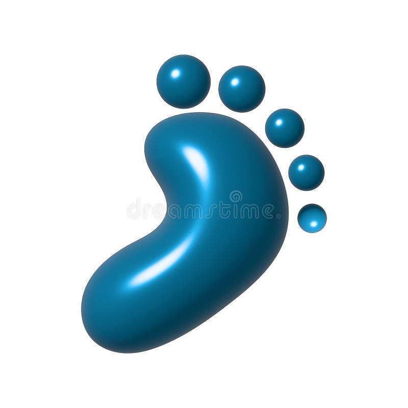 Blue Footprint Stock Illustrations – 12,427 Blue Footprint Stock ...