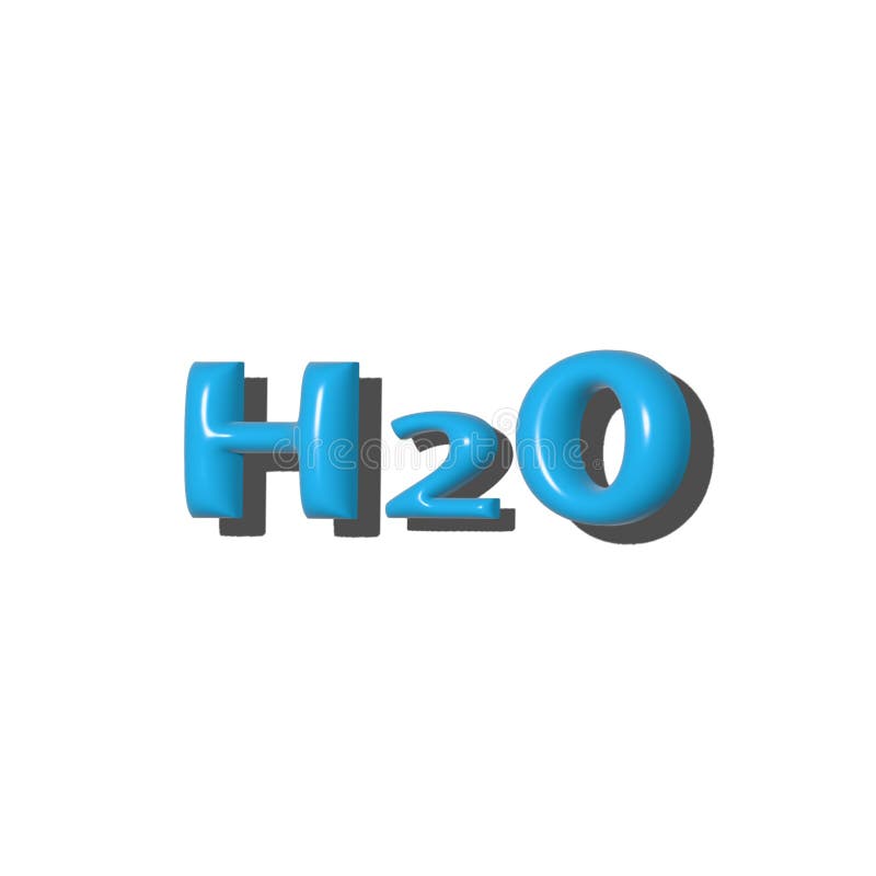 H2o 3d Stock Illustrations – 1,704 H2o 3d Stock Illustrations, Vectors ...