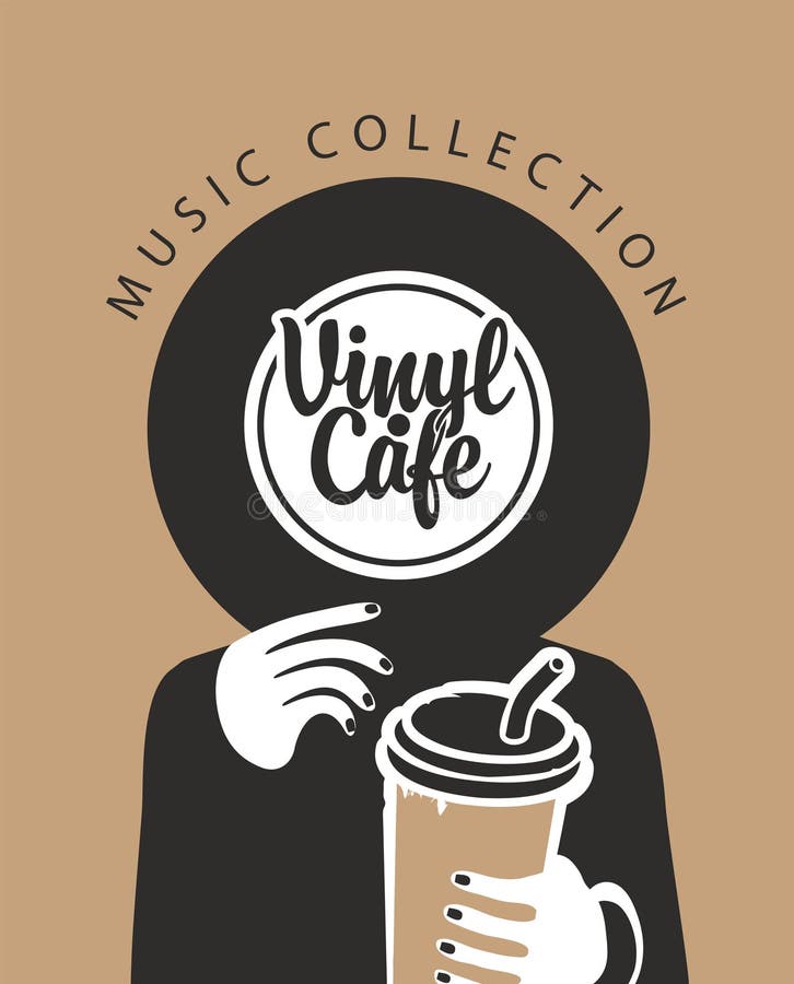 Banner for Vinyl Record Store Stock Illustration - Illustration of ...