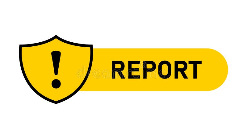Important Report Sign: Alert Icon for Issues, Incidents, and Urgent ...