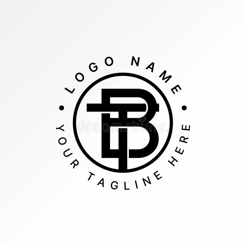 Initial BT TB Font Connect Cut Sport Tech Control Typography Monogram ...