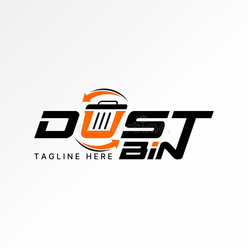 Text Word Dustbin Trash Rubbish Recycle Junk Dumpster Cleaning Reduce ...