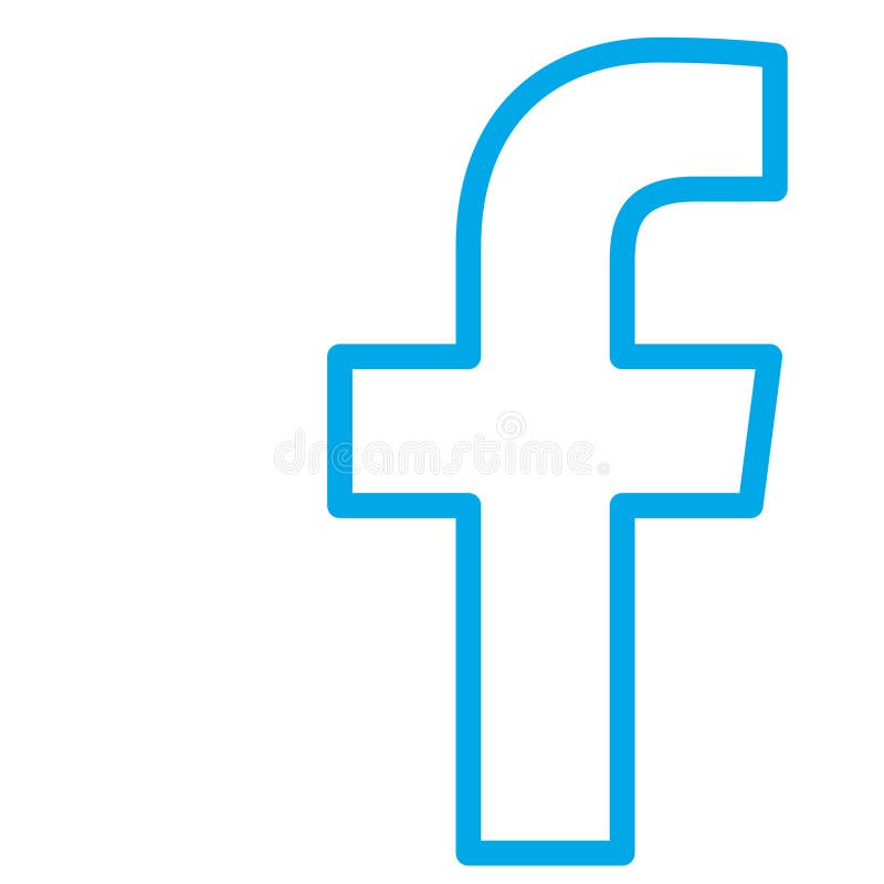 Facebook Logo Outline