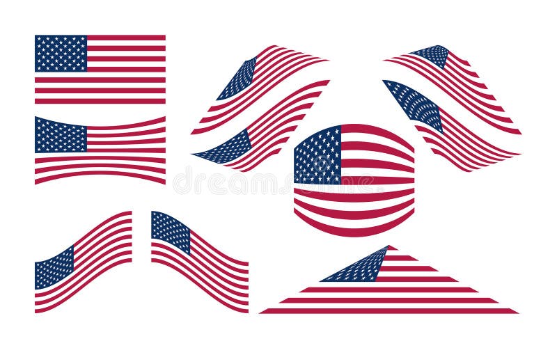 Different Styles of Creative American Flag Variations for 4th of July ...